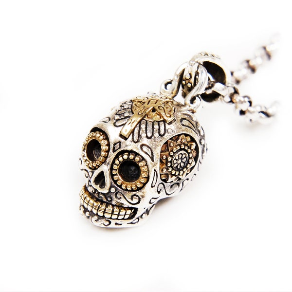 Sugar Skull Cross - Etsy