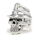 Mafioso Mafia/skull/925 Sterling Silver Ring/biker Ring/skull - Etsy
