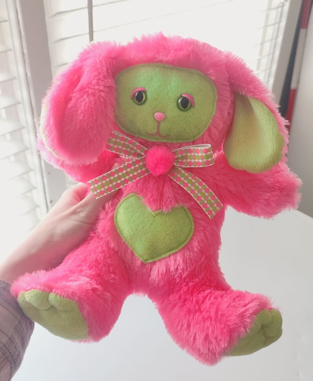 Neon Puppy OOAK Plushie - Etsy