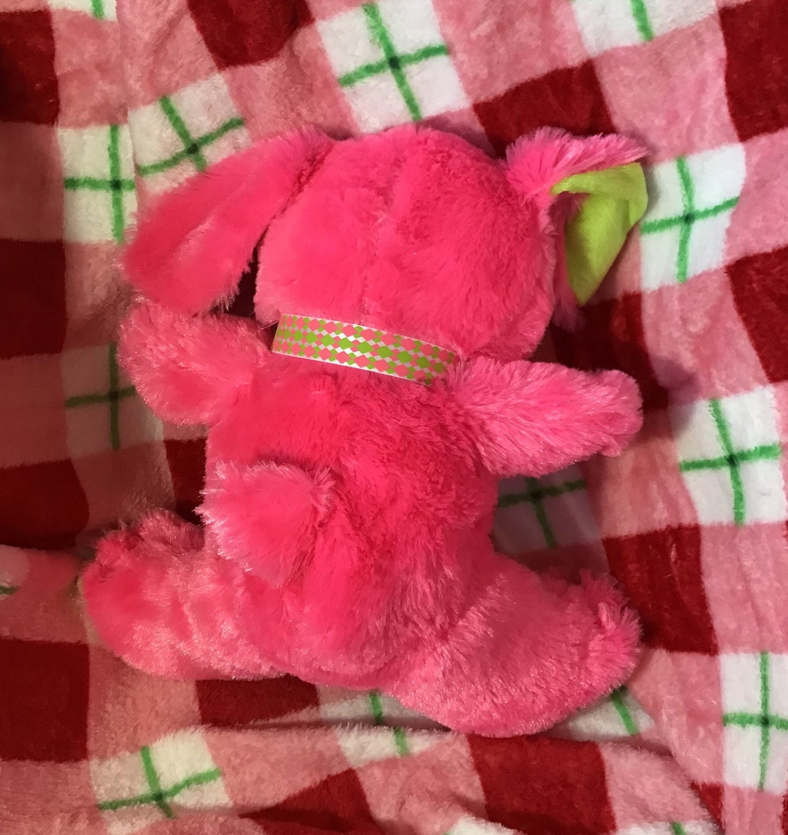 Neon Puppy OOAK Plushie - Etsy