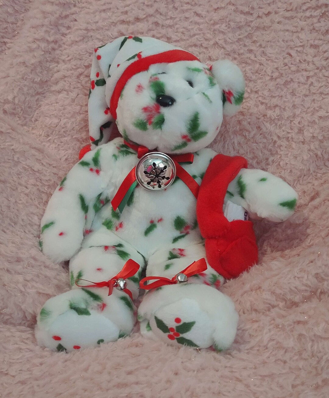 Santa's Helper Elf Bear - Etsy