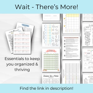 EDITABLE Declutter Checklist W/schedule Template | Essentials Weekly ...