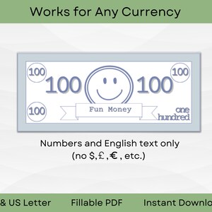 Printable Play Money for Kids | Reward Coupons | Learning Through ...