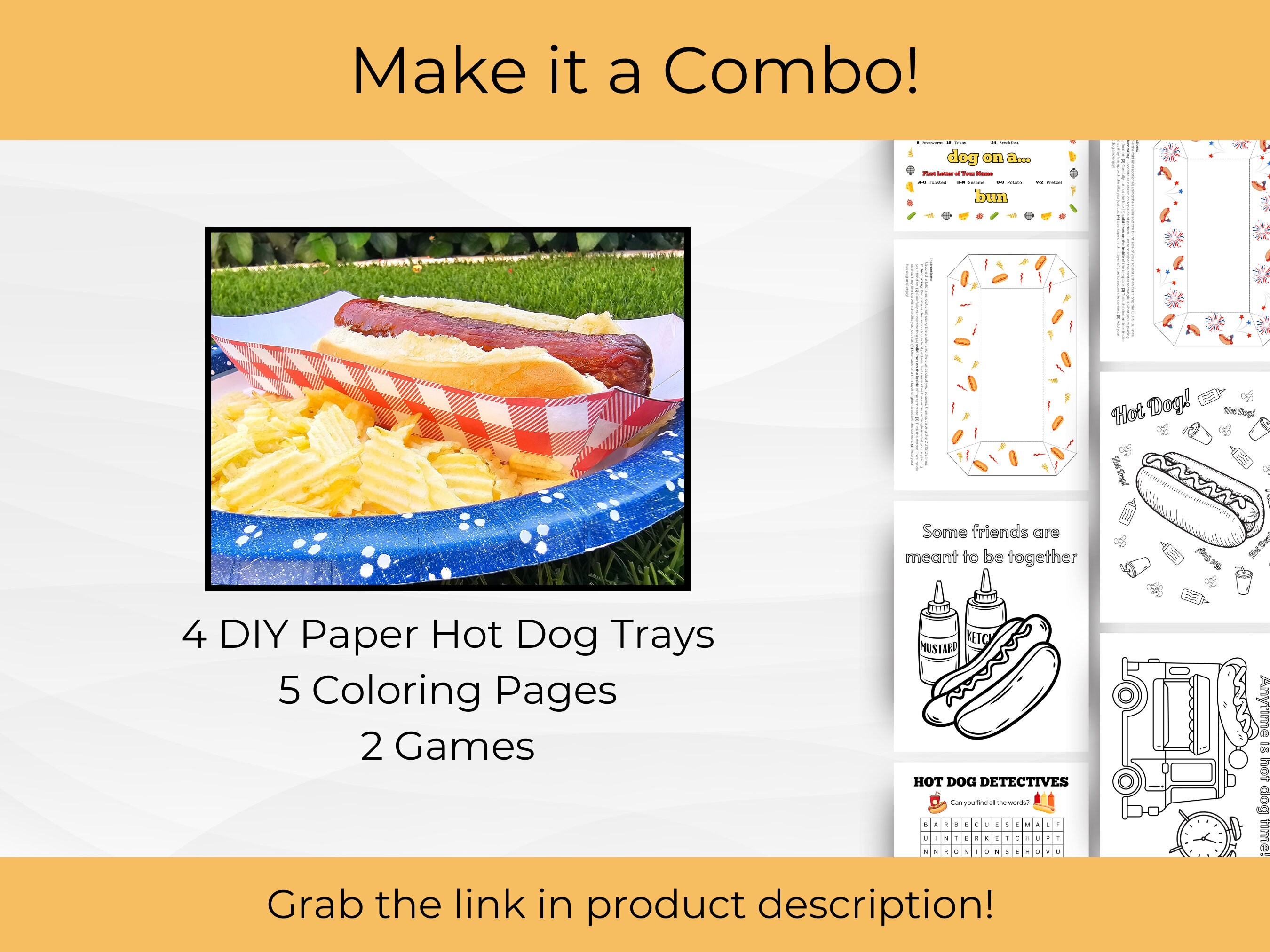 What Type of Hot Dog Are You Game | Hot Dog Party Game for Cookouts and ...