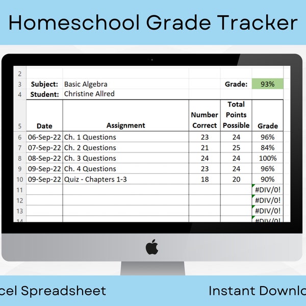 Homeschool Planner - Etsy