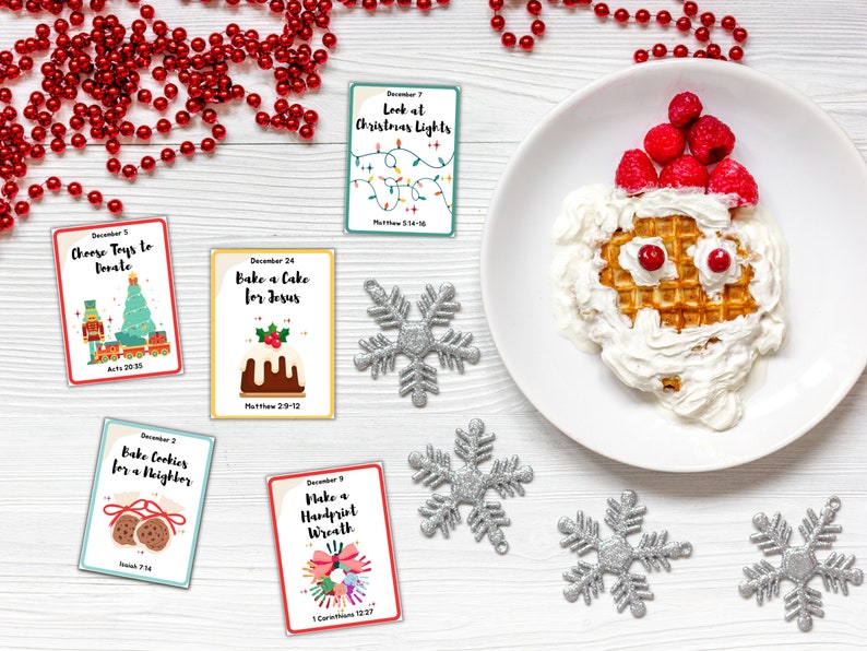 Christian Advent Cards for Kids | Family Advent Activities With ...