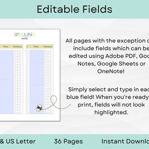 Editable Homeschool Planner With Grade Tracker | Colorful School Days ...