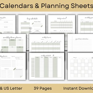 Editable Homeschool Planner Bundle W/ Gradebook and Transcript ...