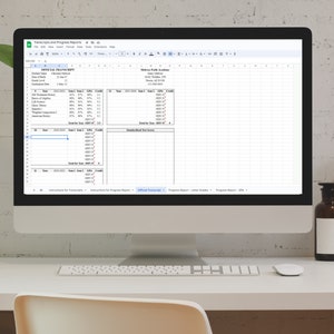 Homeschool Gradebook, Progress Reports and Transcript Template Bundle ...