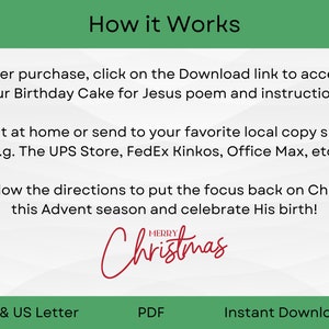 Christian Advent Activity for Kids | Christmas Birthday Cake for Jesus ...