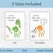 Father's Day Handprint Craft From Kids | Dinosaur Handprint Craft | You ...