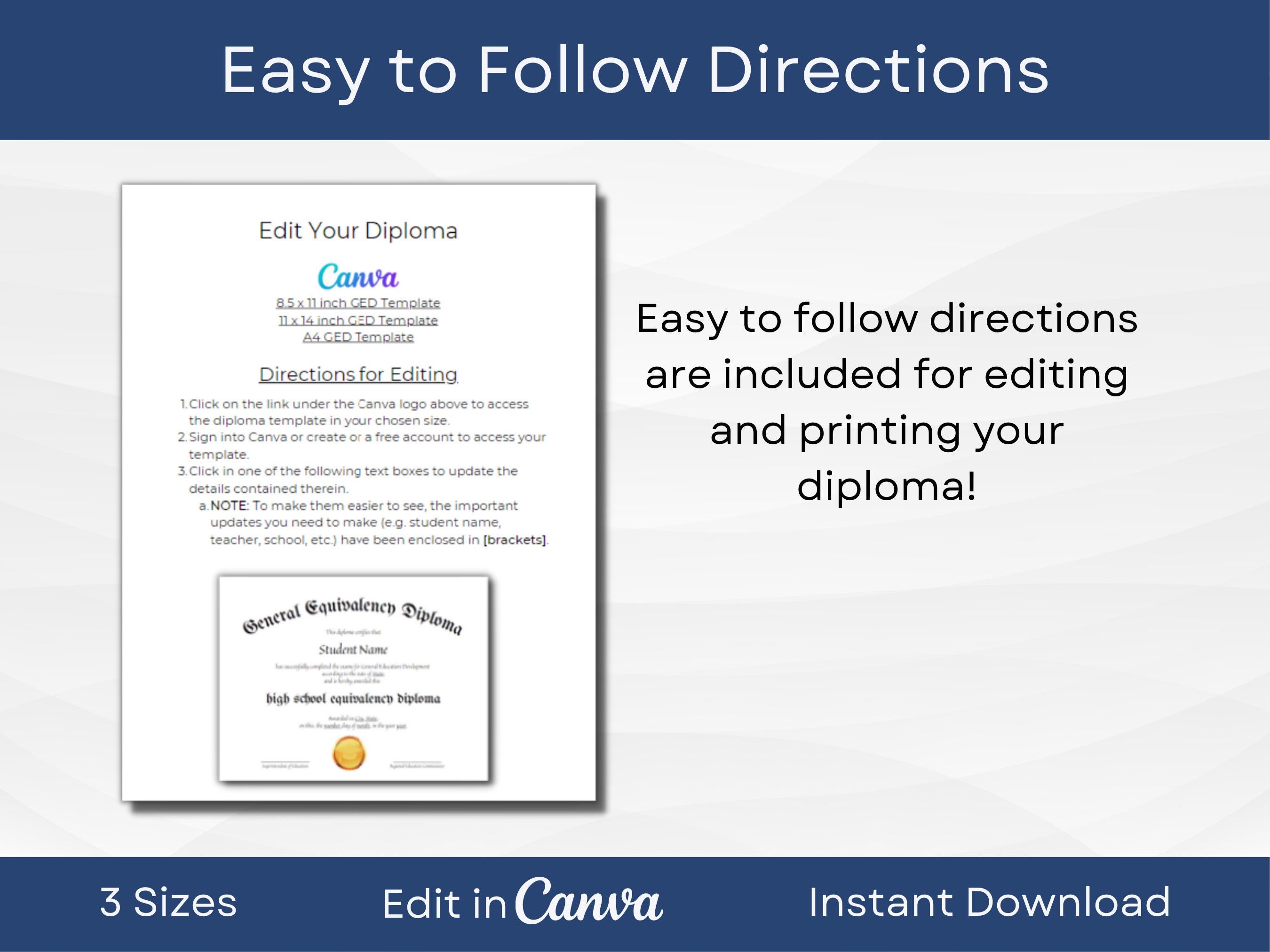 Ged Certificate Template