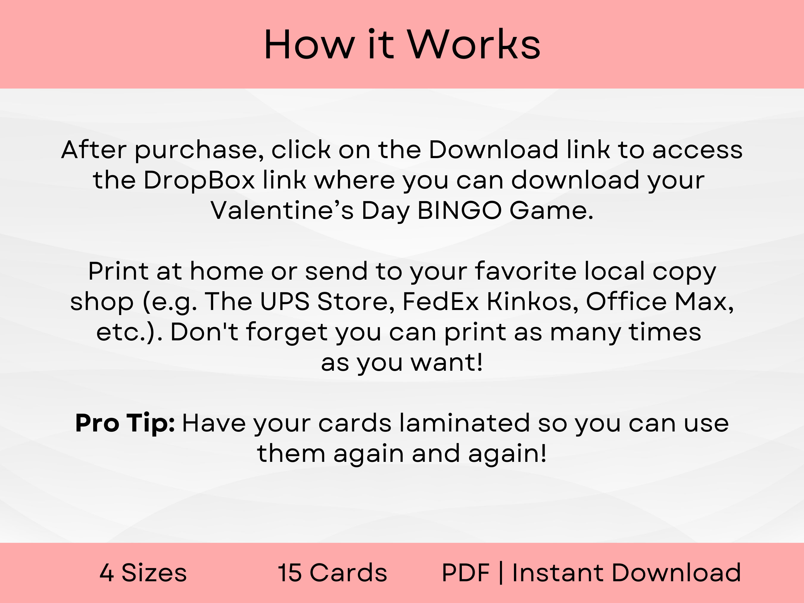Printable Valentine BINGO | Watercolor Theme for Valentines Day Party ...