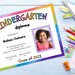 EDITABLE Kindergarten Diploma Template | Custom Kindergarten Graduation ...