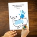 Jonah and the Whale Craft Bible Handprint Art and Coloring Page for ...