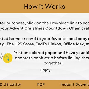 Printable Christmas Countdown Advent Craft for Kids | Christian Advent ...