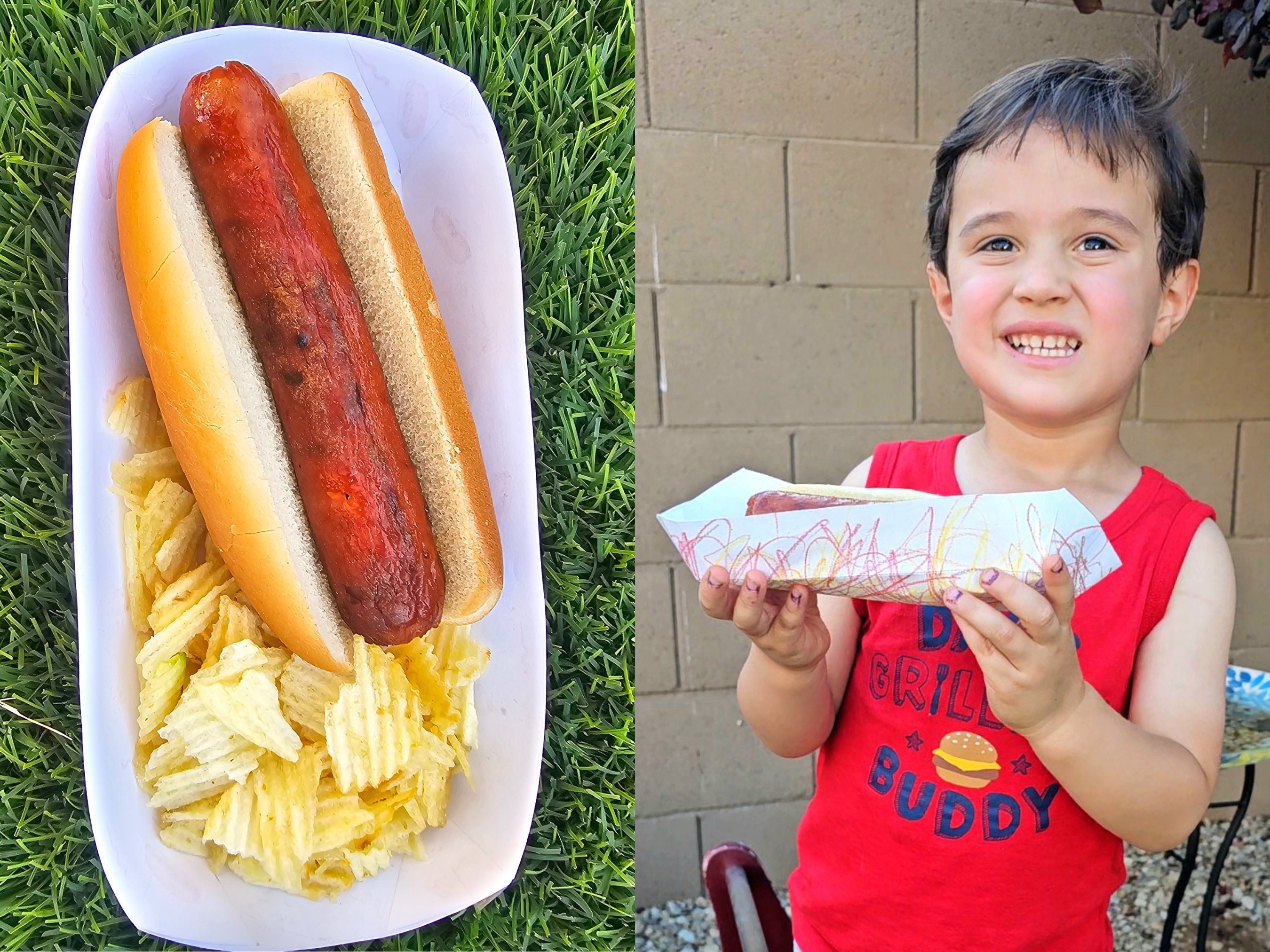 Printable Hot Dog Tray Template for the Fourth of July | DIY Hot Dog ...