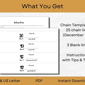 Printable Christmas Countdown Advent Craft for Kids | Christian Advent ...