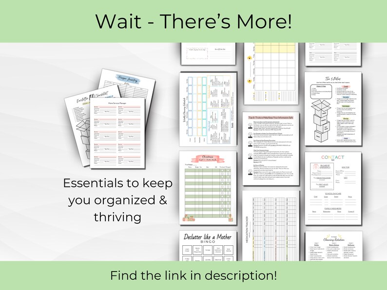 EDITABLE Cleaning Schedule With Checklist by Zone Essential Deep ...