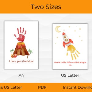 Handprint Art for Grandparents Day | Grandpa's Birthday and Father's ...