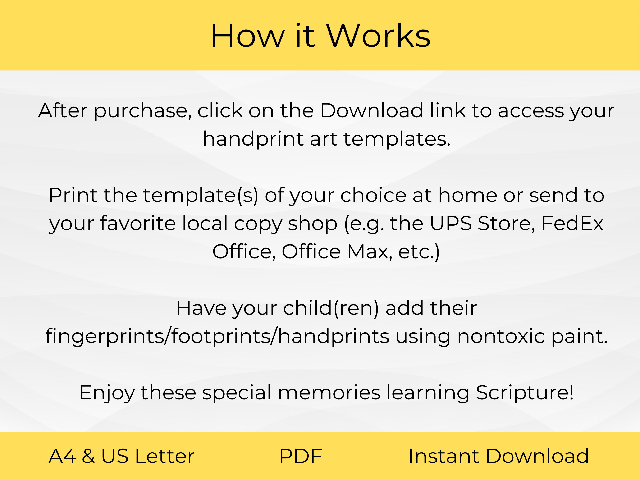 Christian Preschool Handprint Art Bundle Bible Activities for Kids ...
