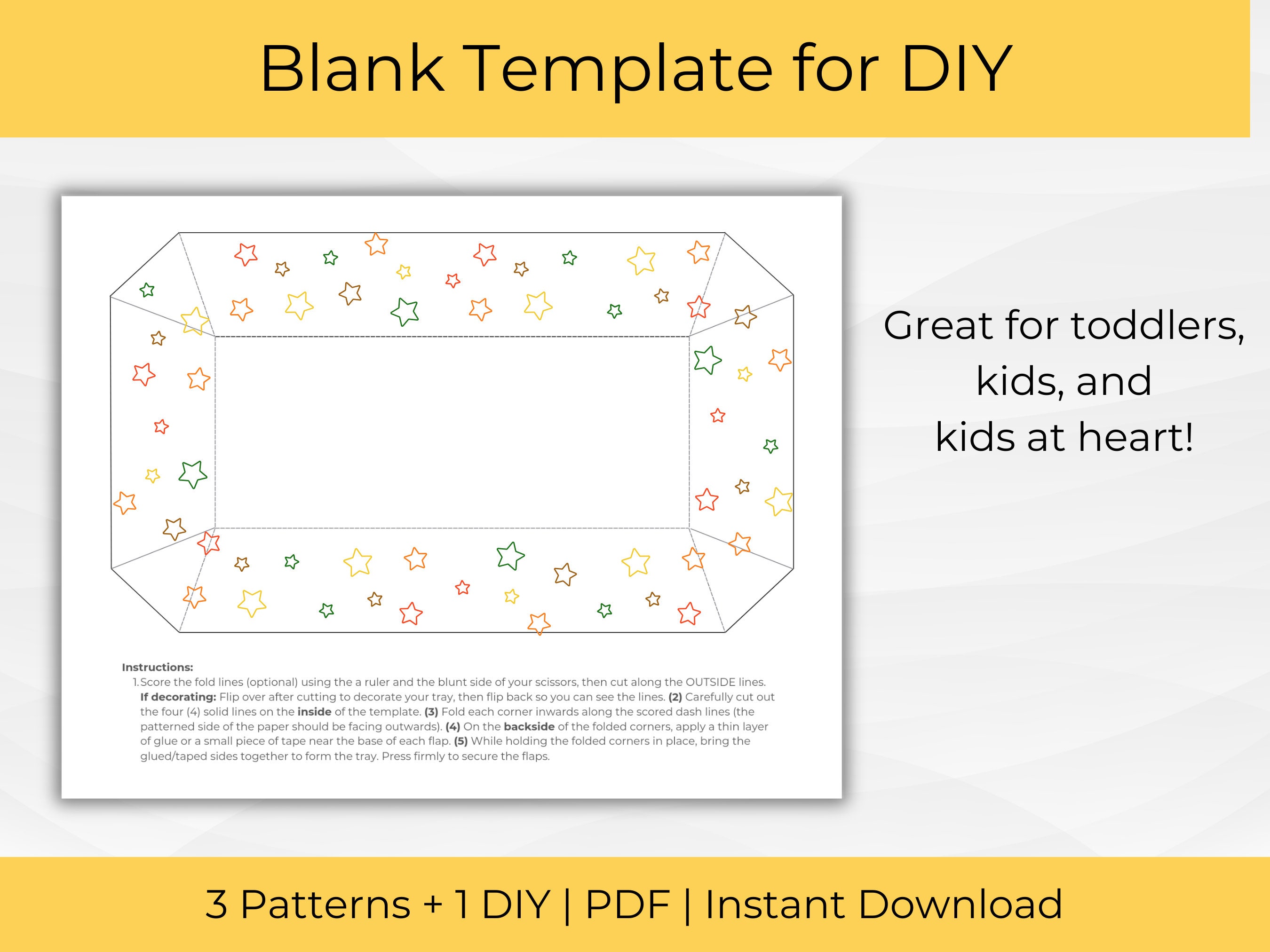 Printable Hot Dog Tray Template for the Fourth of July | DIY Hot Dog ...