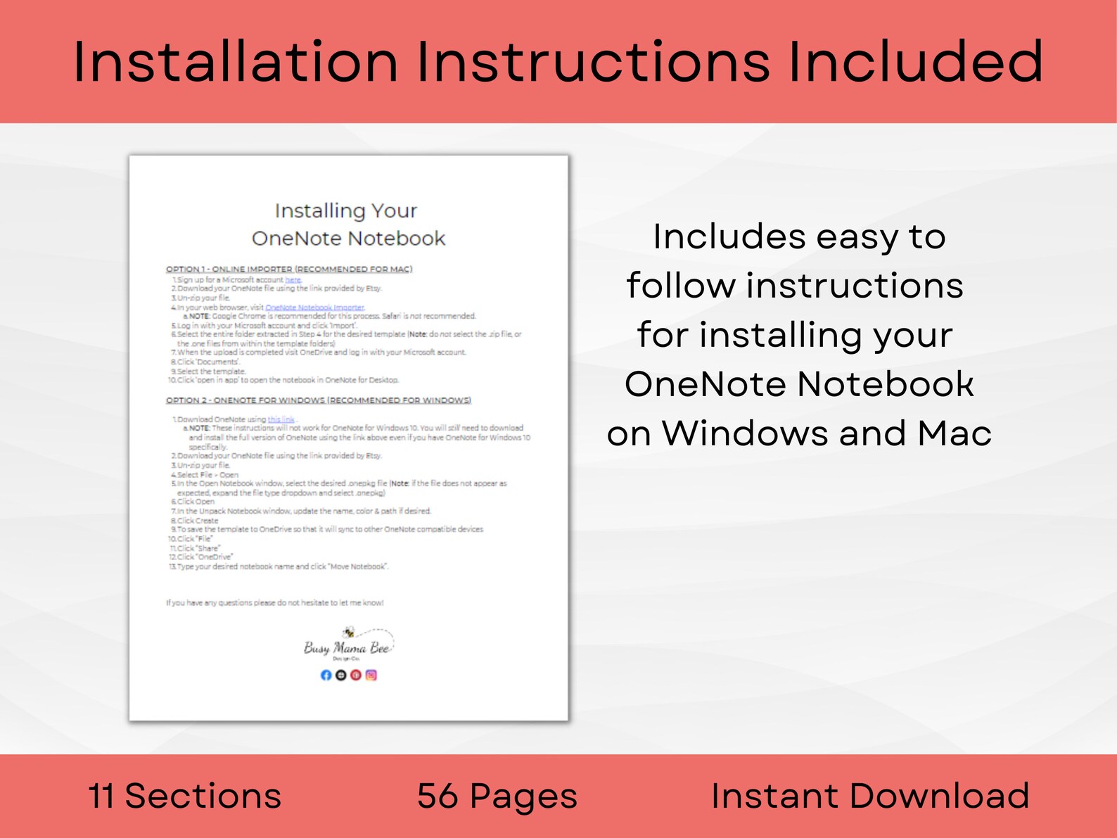 Foster Care Binder for Onenote | Digital Foster Care Management Binder ...