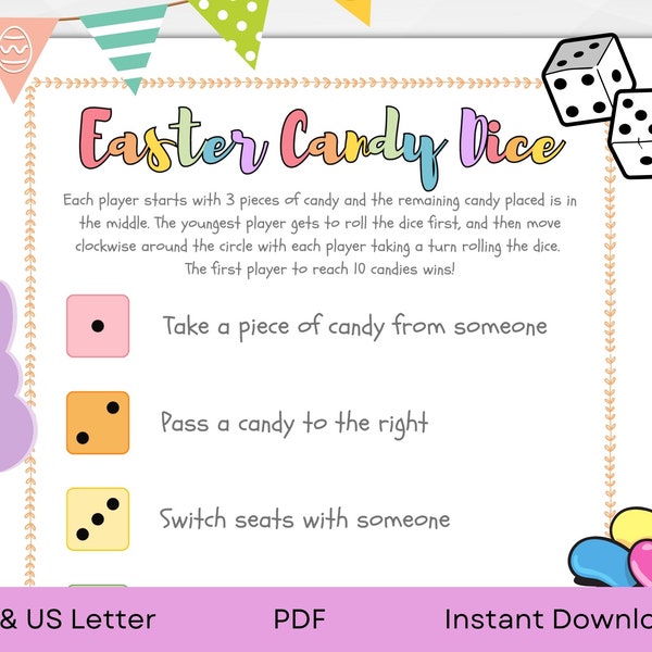 Family Reunion Left Right Game - Etsy