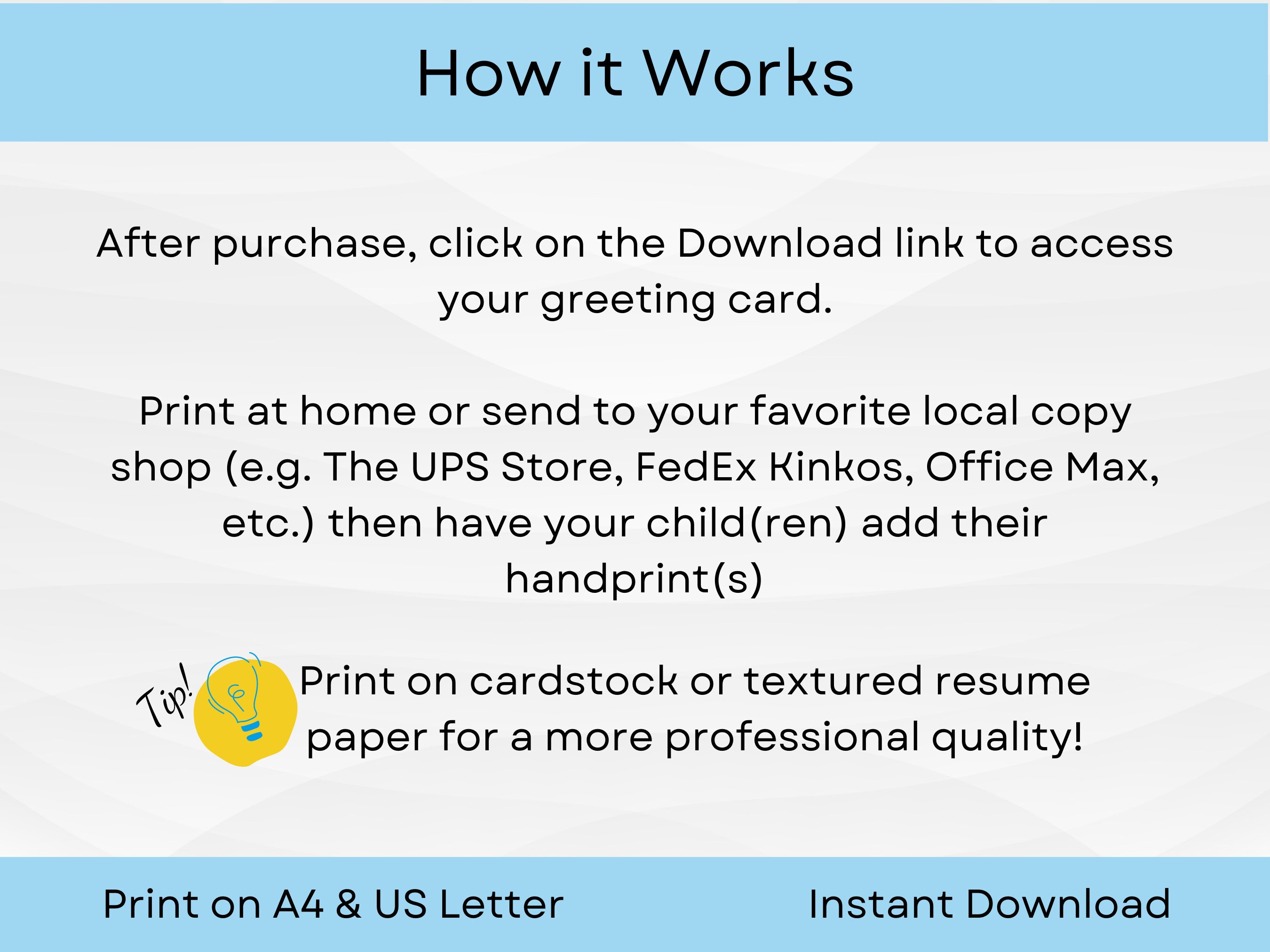 Editable Volcano Handprint Card From Kids for Fathers Day, Grandparents ...