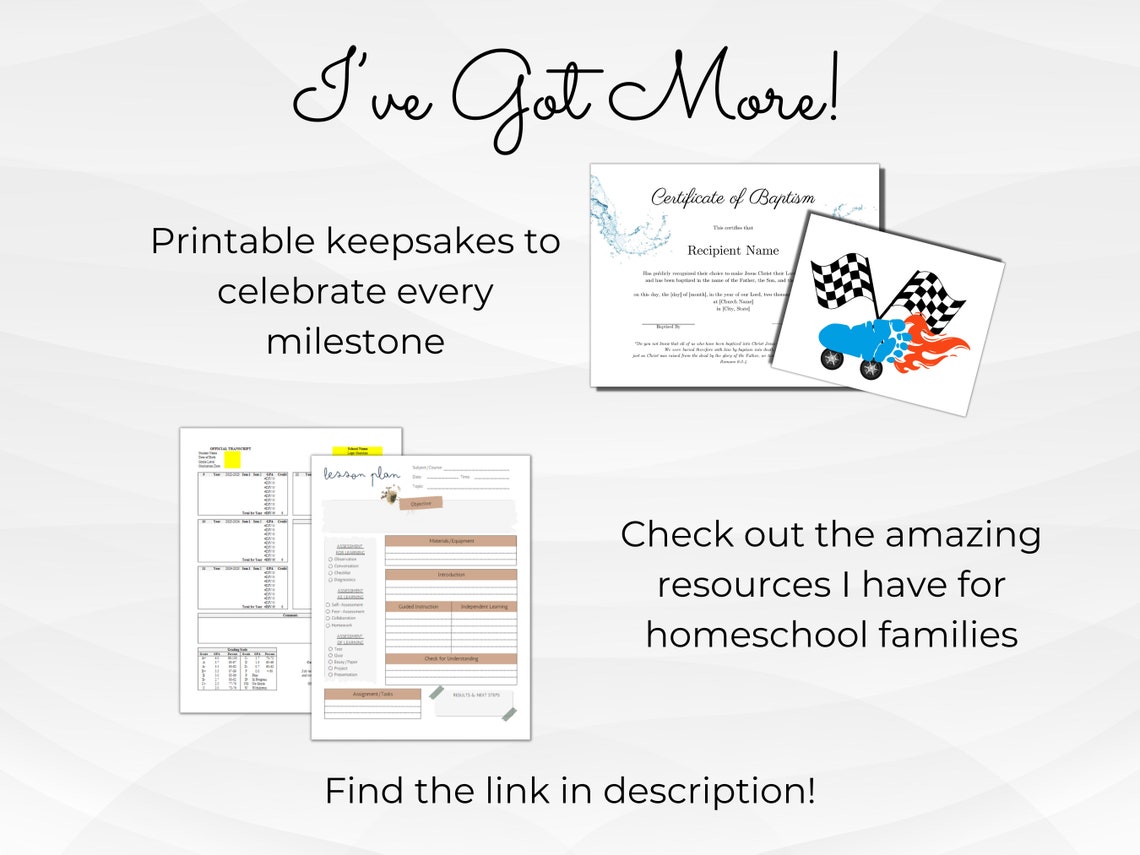Printable Homeschool Diploma Template With Bible Reference | Editable ...