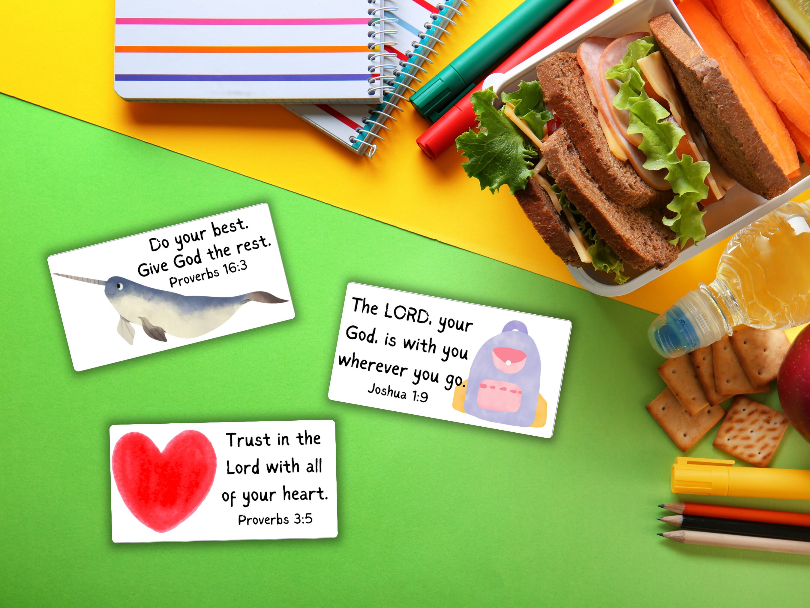 Christian Lunchbox Notes for Kids With Fruits of the Spirit | 30 ...