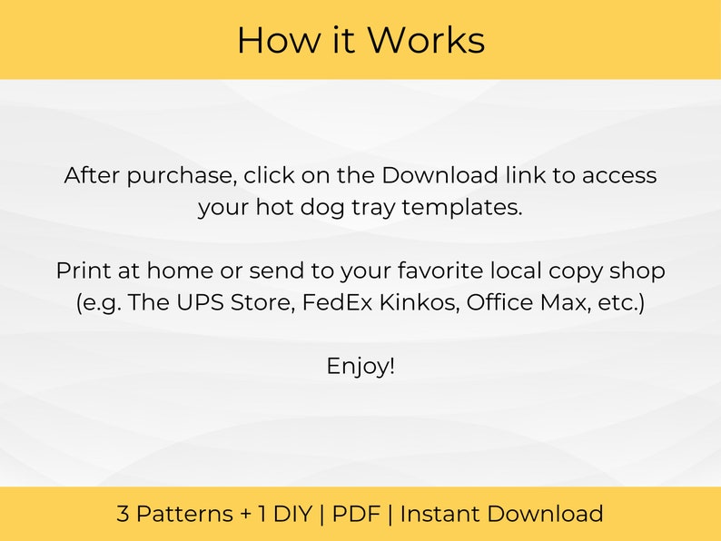 Printable Hot Dog Tray Template for the Fourth of July | DIY Hot Dog ...