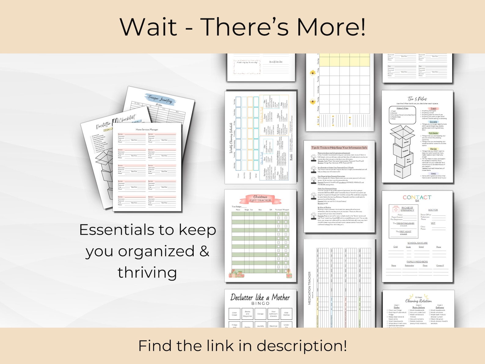 Storage Inventory Spreadsheet | Garage Storage | Home Management ...