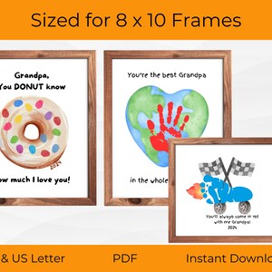 Handprint Art for Grandparents Day | Grandpa's Birthday and Father's ...