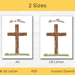 Printable Easter Handprint Craft for Holy Week | Resurrection Craft for ...
