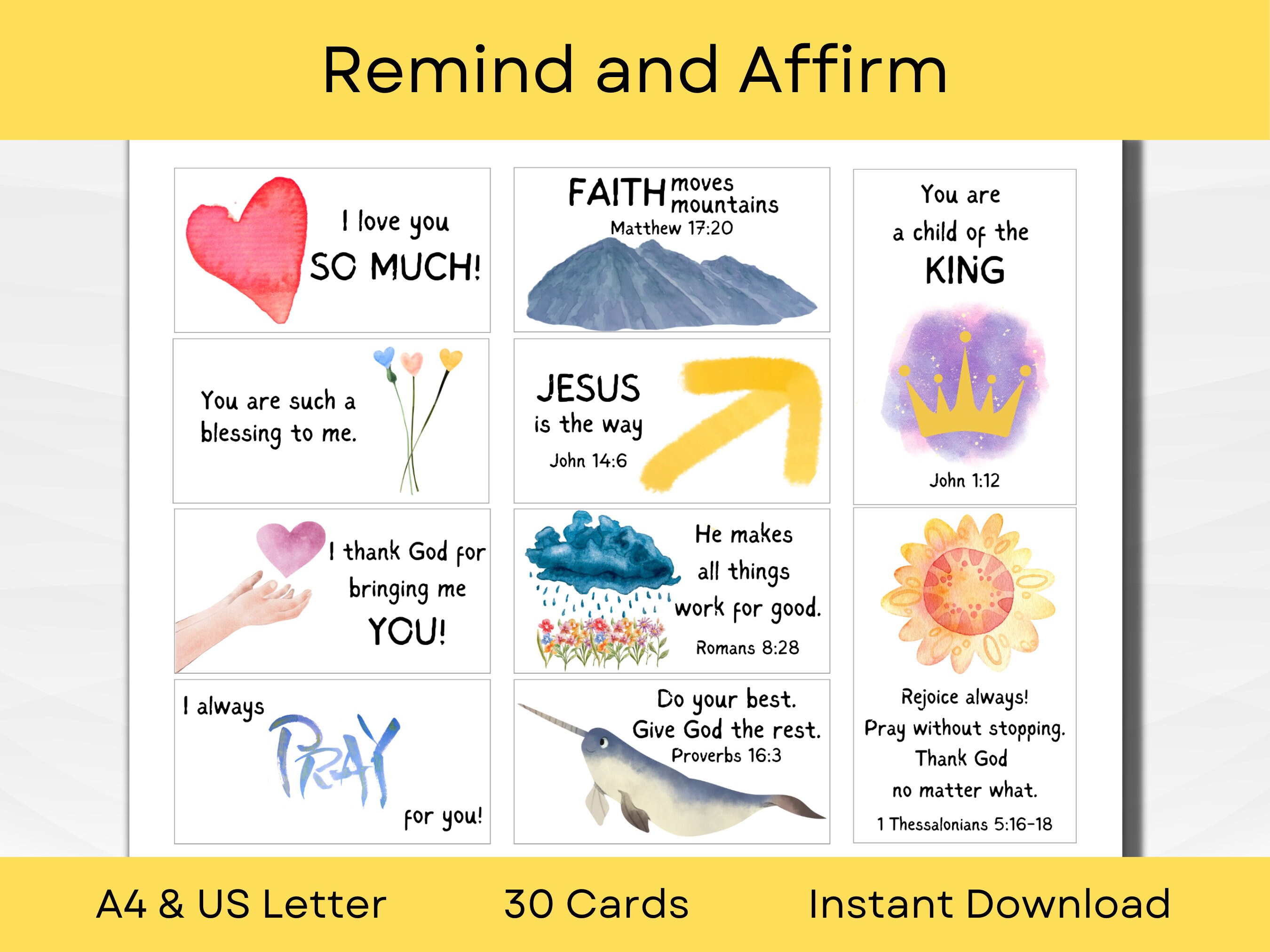 Christian Lunchbox Notes for Kids With Fruits of the Spirit | 30 ...