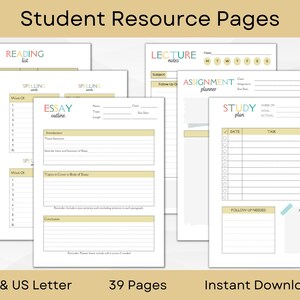 Editable Homeschool Planner Bundle With Transcript Templates | 2 Styles ...