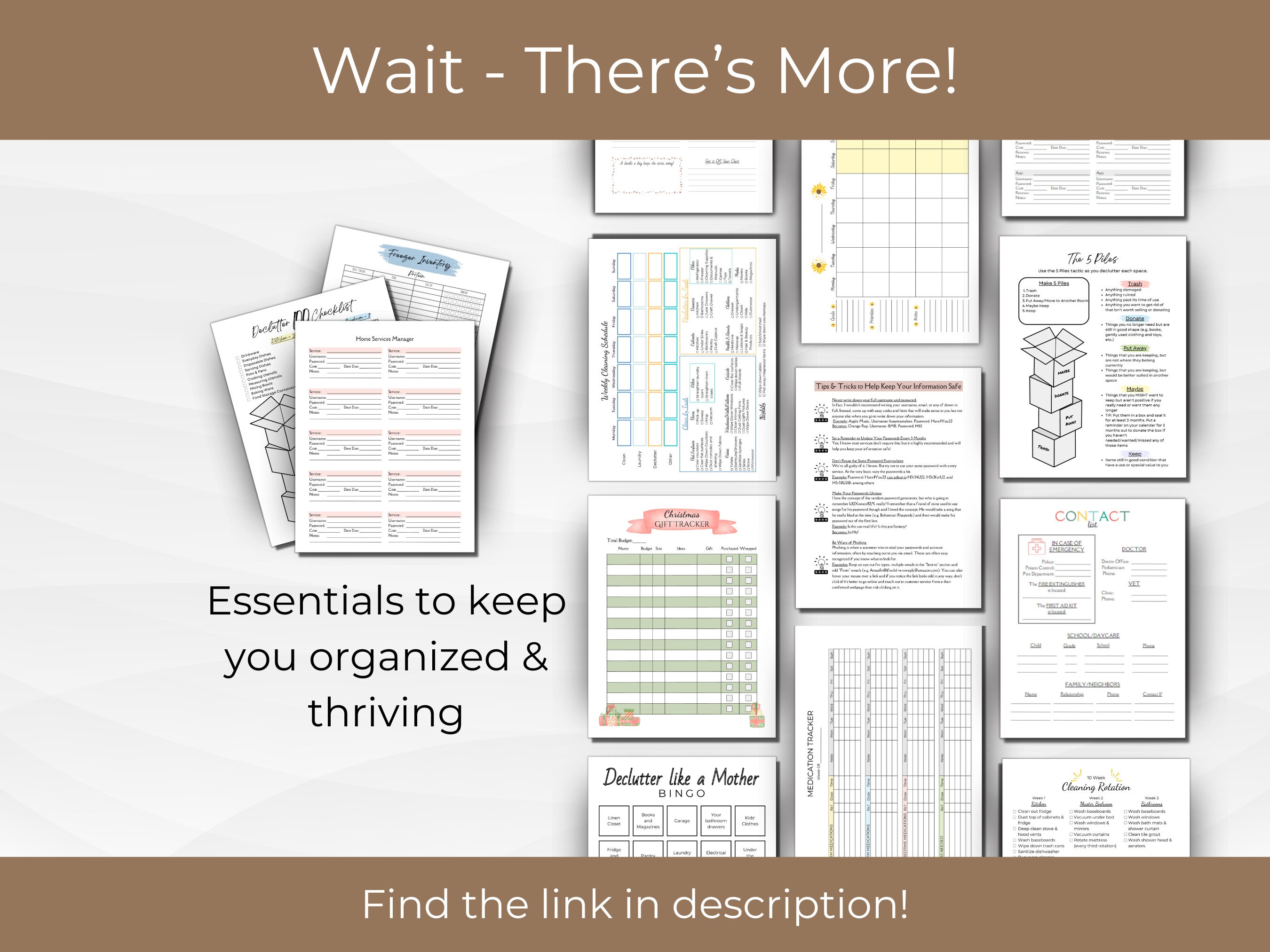 Printable Daily Schedule Template for Mom, Nanny, Student, Work ...