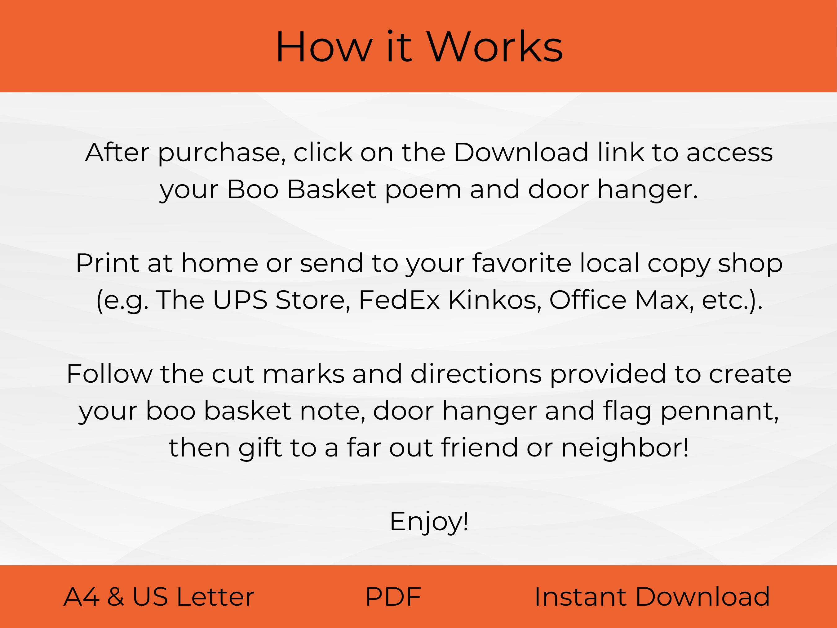 Printable "you've Been Booed" Poem With Doorhanger | Cute and Classic ...