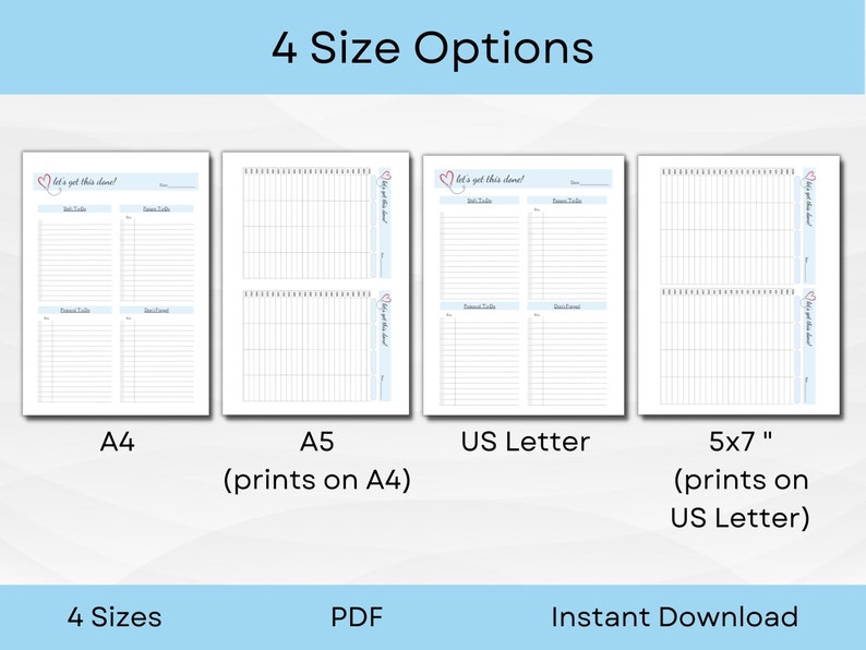 Nurse to Do List | Report Sheet and Handoff Sheet for Nurses | A4, A5 ...