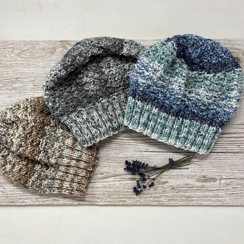 Hand Knit Hat - Etsy