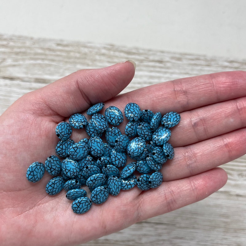 Oval Plastic Beads - Etsy