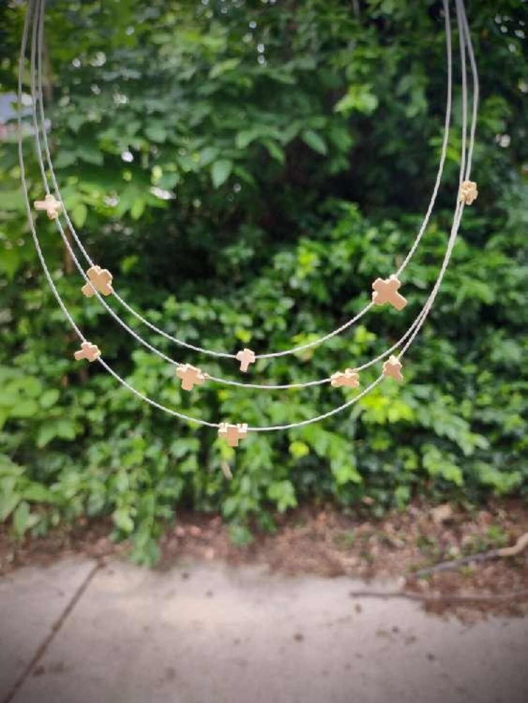 Crosses Chain - Etsy