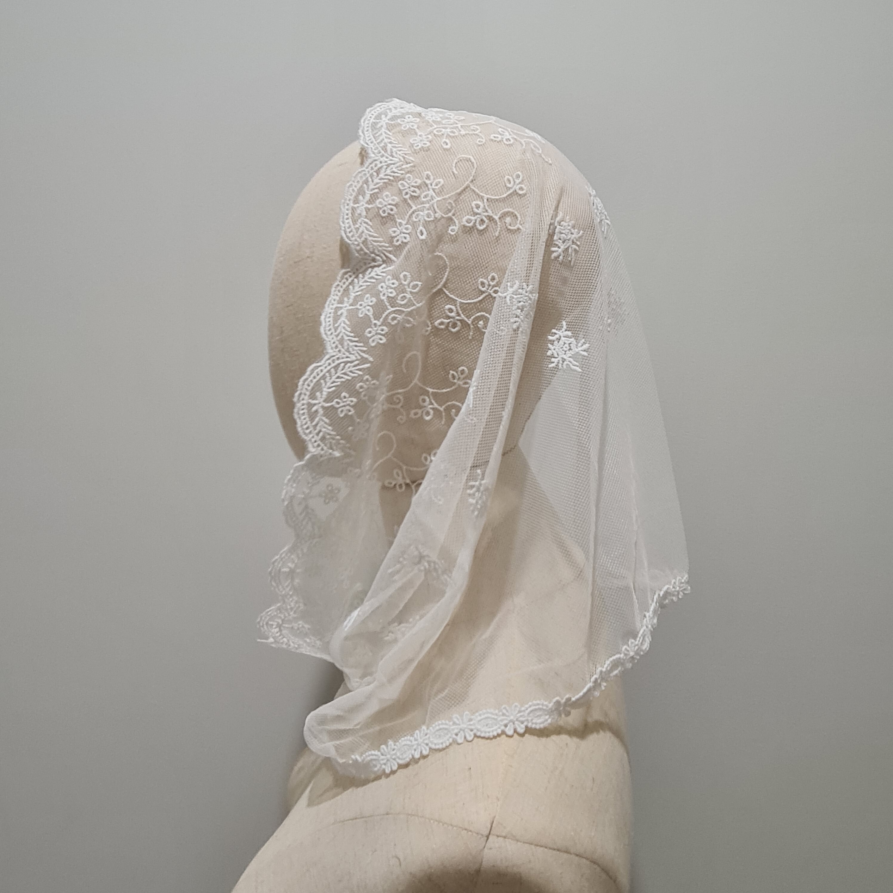 St. Jacinta Kids Girls Infinity Veil | First Holy Communion Veil | Mass ...