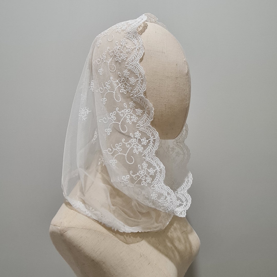St. Jacinta Kids Girls Infinity Veil | First Holy Communion Veil | Mass ...