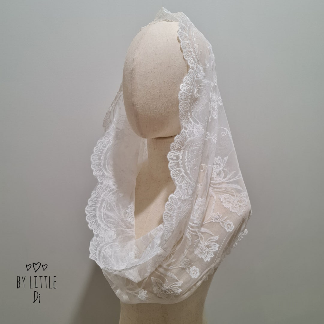 St. Philomena Kids Girls Teens Veils Latin Mass Veils for Girls First ...