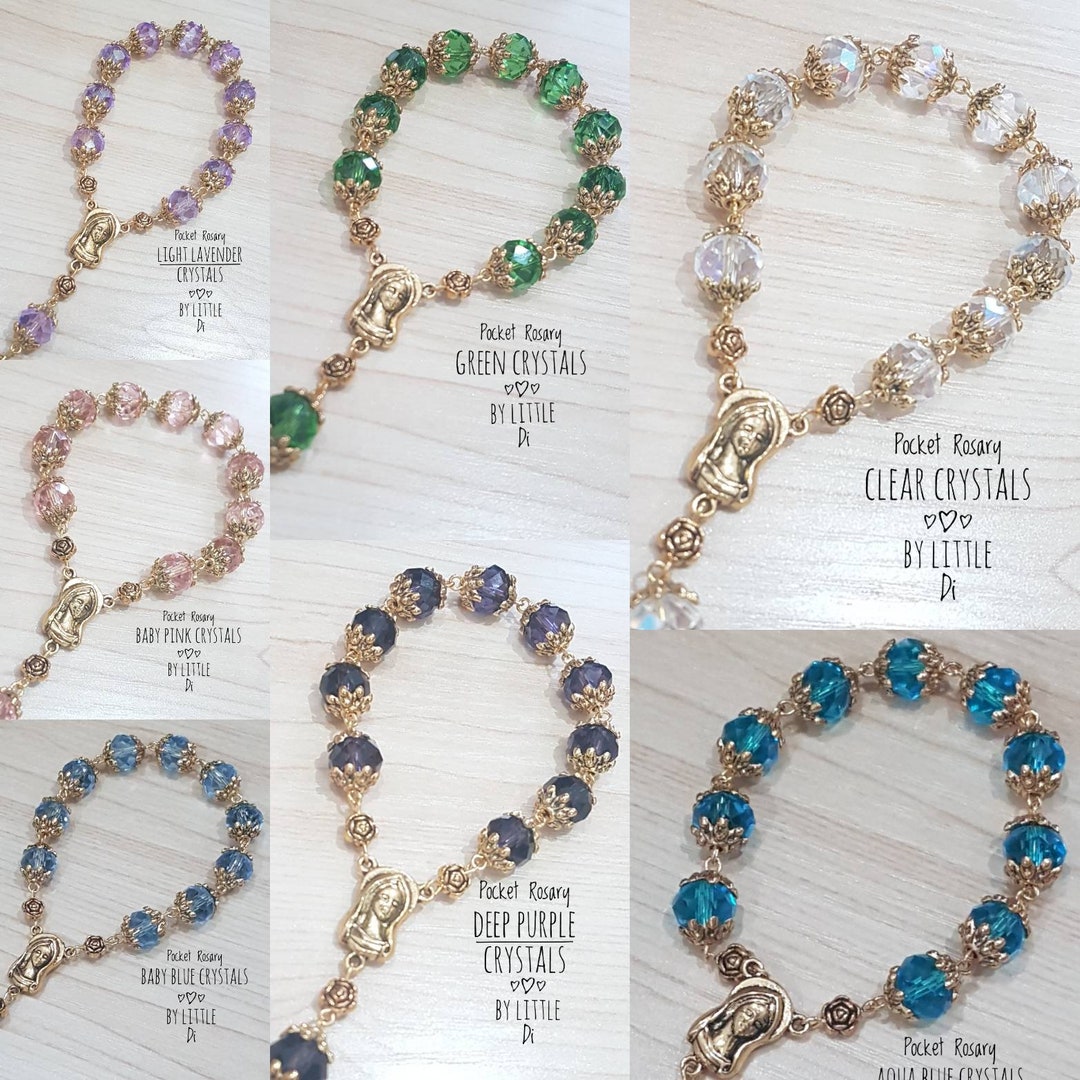 Bulk Rosary Giveaways | Pocket Rosaries | Baptism Giveaways | Favors ...