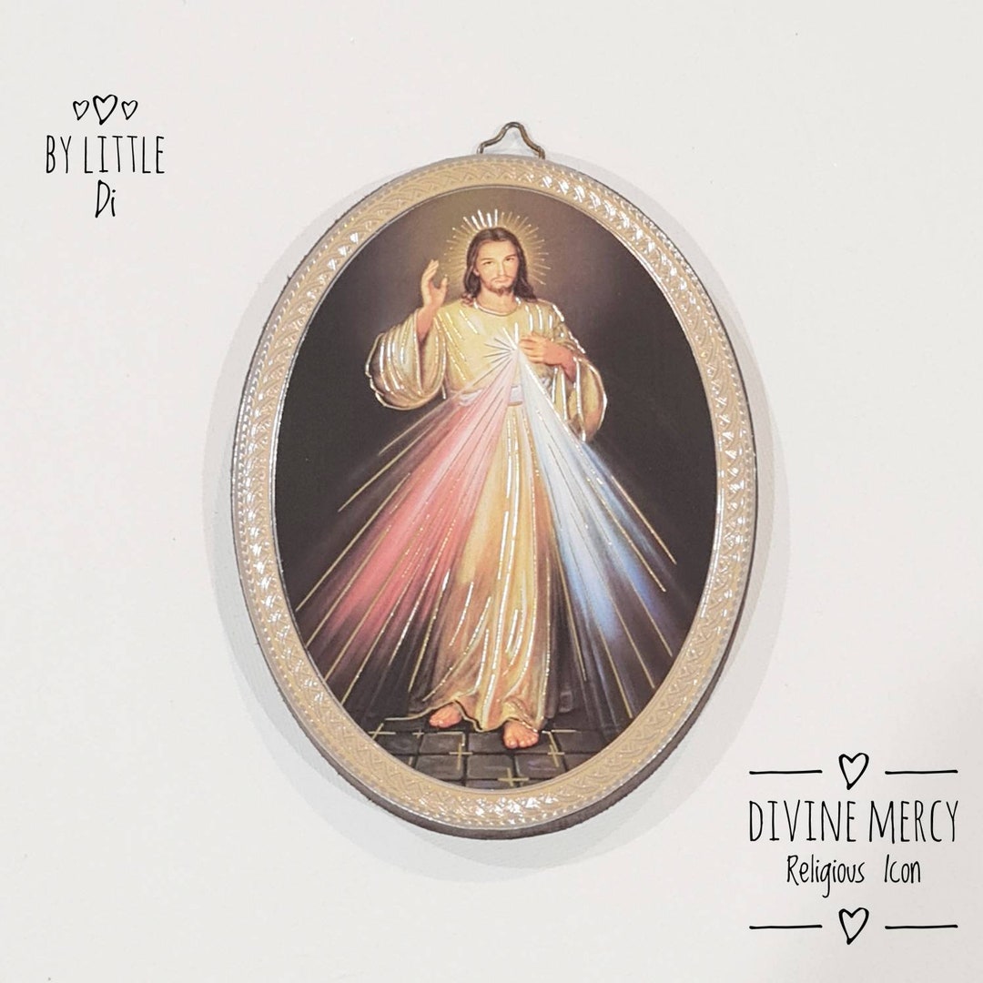 Jesus Divine Mercy Religious Icon - Etsy