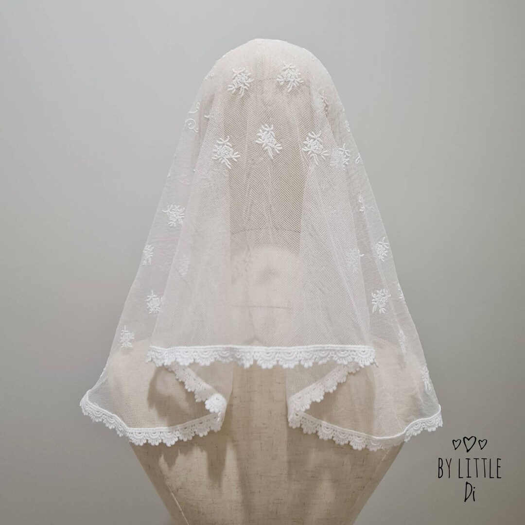 St. Jacinta Kids Girls Veils Latin Mass Veils for Girls First Holy ...