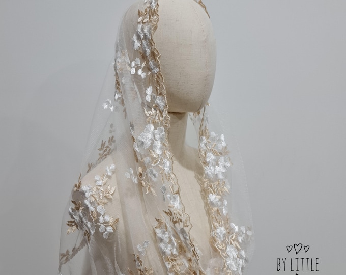 St. Catherine of Siena Infinity Veil | Mantilla Chapel Veil for Latin ...